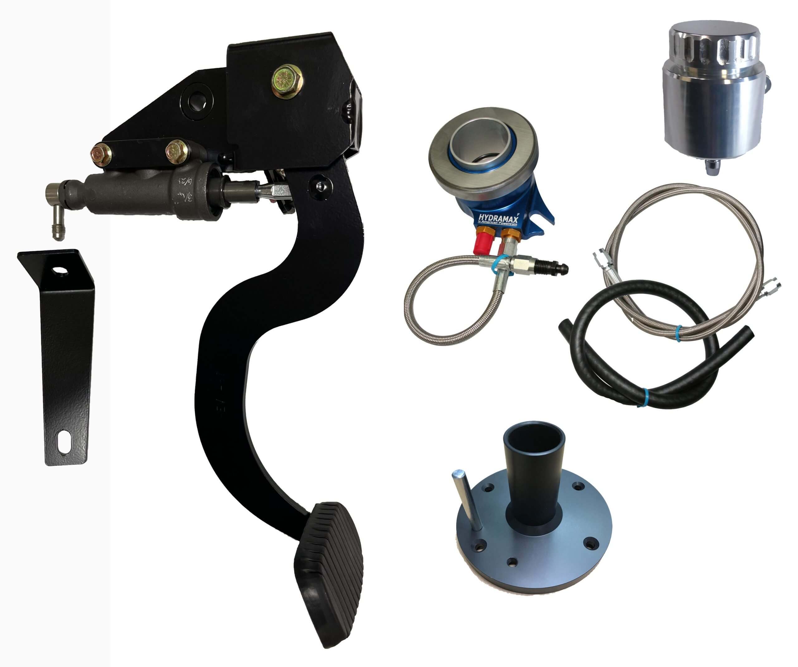 1955-57 Chevy Tri-Five Hydraulic Clutch Conversion Kit with Clutch ...