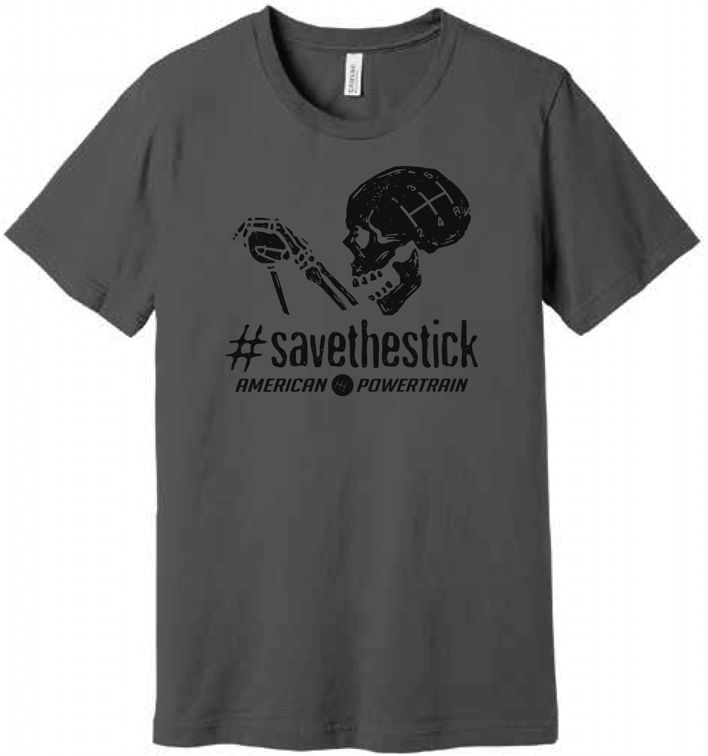 Save The Stick T-Shirt- Blackout Series - American Powertrain - TREMEC ...