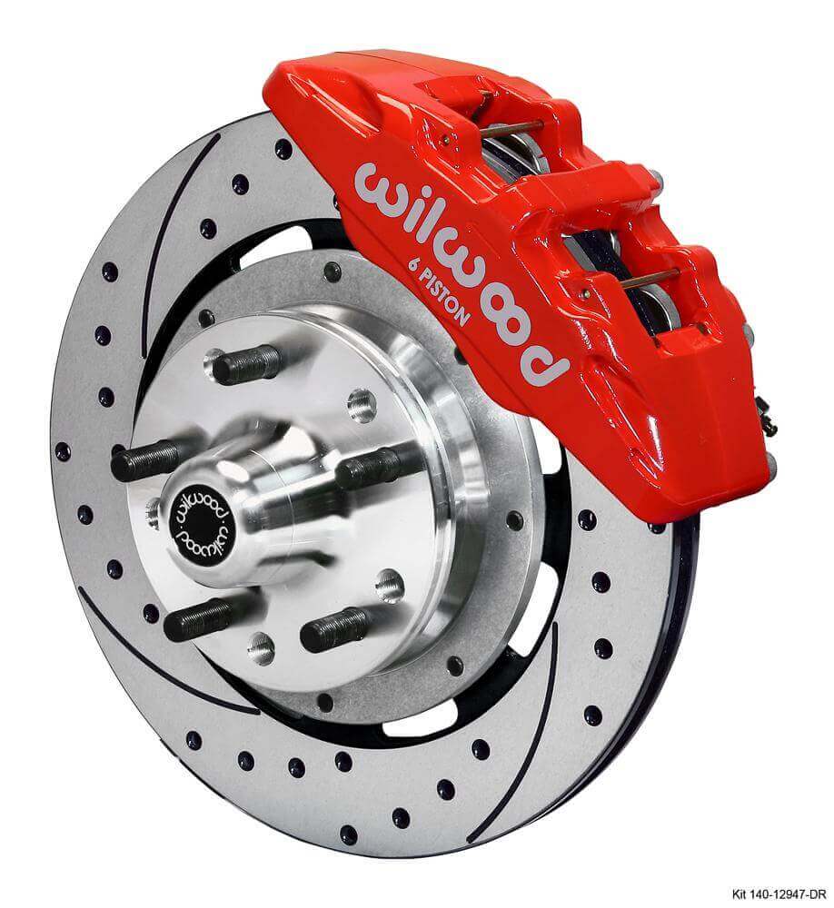 Wilwood Forged DynaPro 6 Big Brake Front Brake Kits 140-12947 ...