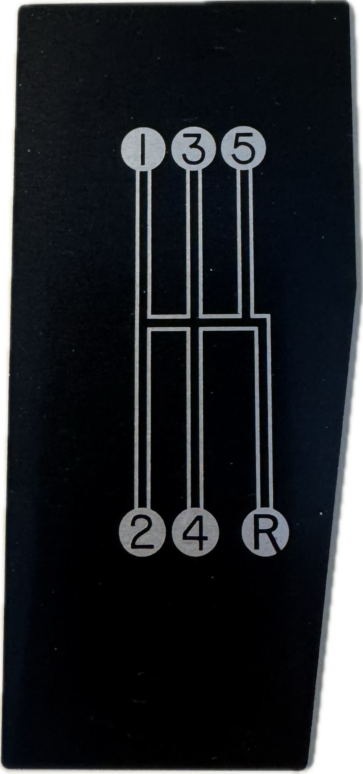 1968-76 Chevrolet Corvette 5 Speed Console Plate - American Powertrain ...